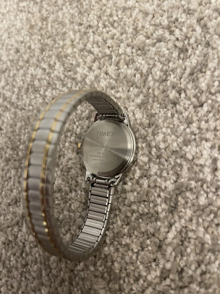 Timex Women's TW2P78700 Easy Reader Two-Tone Stainless Steel Watch | eBay