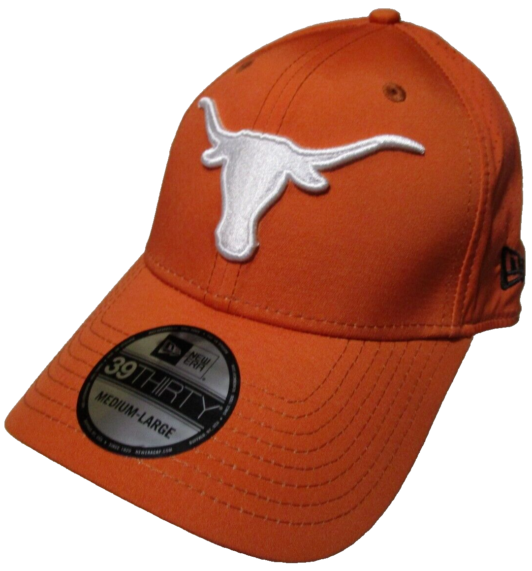 New Era 39Thirty University of Texas Longhorns Cap Hat men flex fit M/L ...