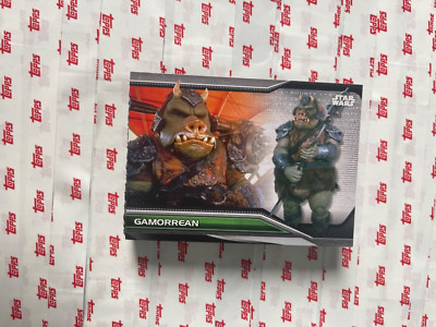 2021 TOPPS STAR WARS BOUNTY HUNTERS LEVEL 1 CARD GAMORREAN #B1-53 | eBay