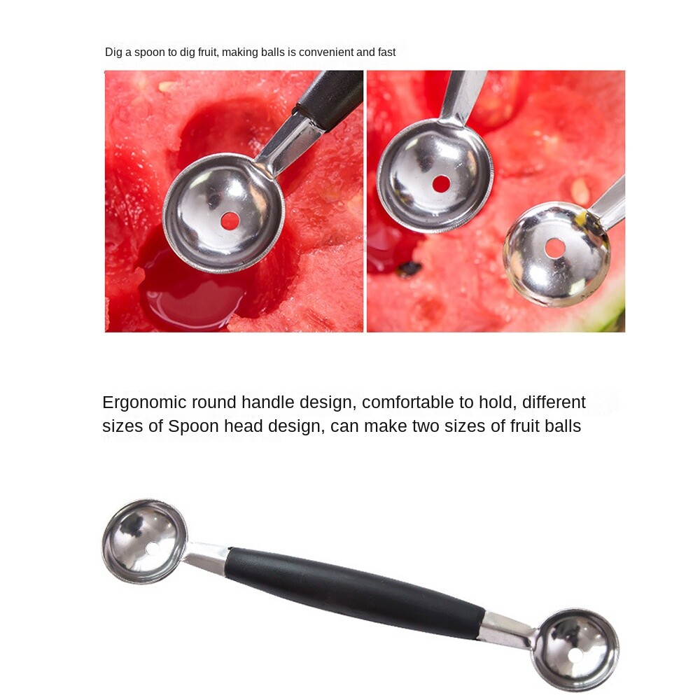 Double Ended Headed Melon Scoop Fruit Tools Fruit Vegetable Tools | eBay