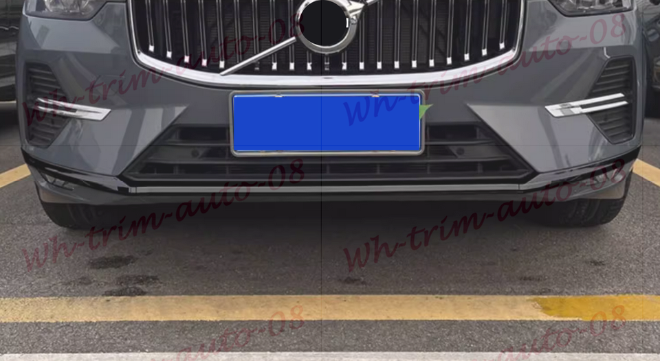 ABS Glossy Black Exterior Front Grille Grill Frame 1pcs For Volvo XC60 ...
