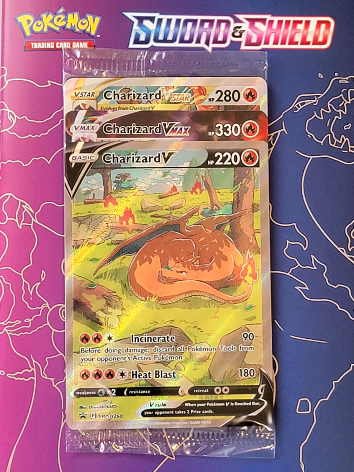 Pokemon Charizard vmax and vstar alternative full art Bundle - www ...