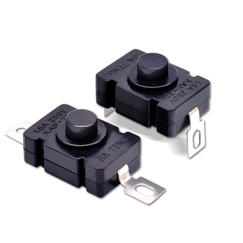 5pcs KAN-28 1.5A250V Flashlight Switches Self Locking SMD Push Button ...