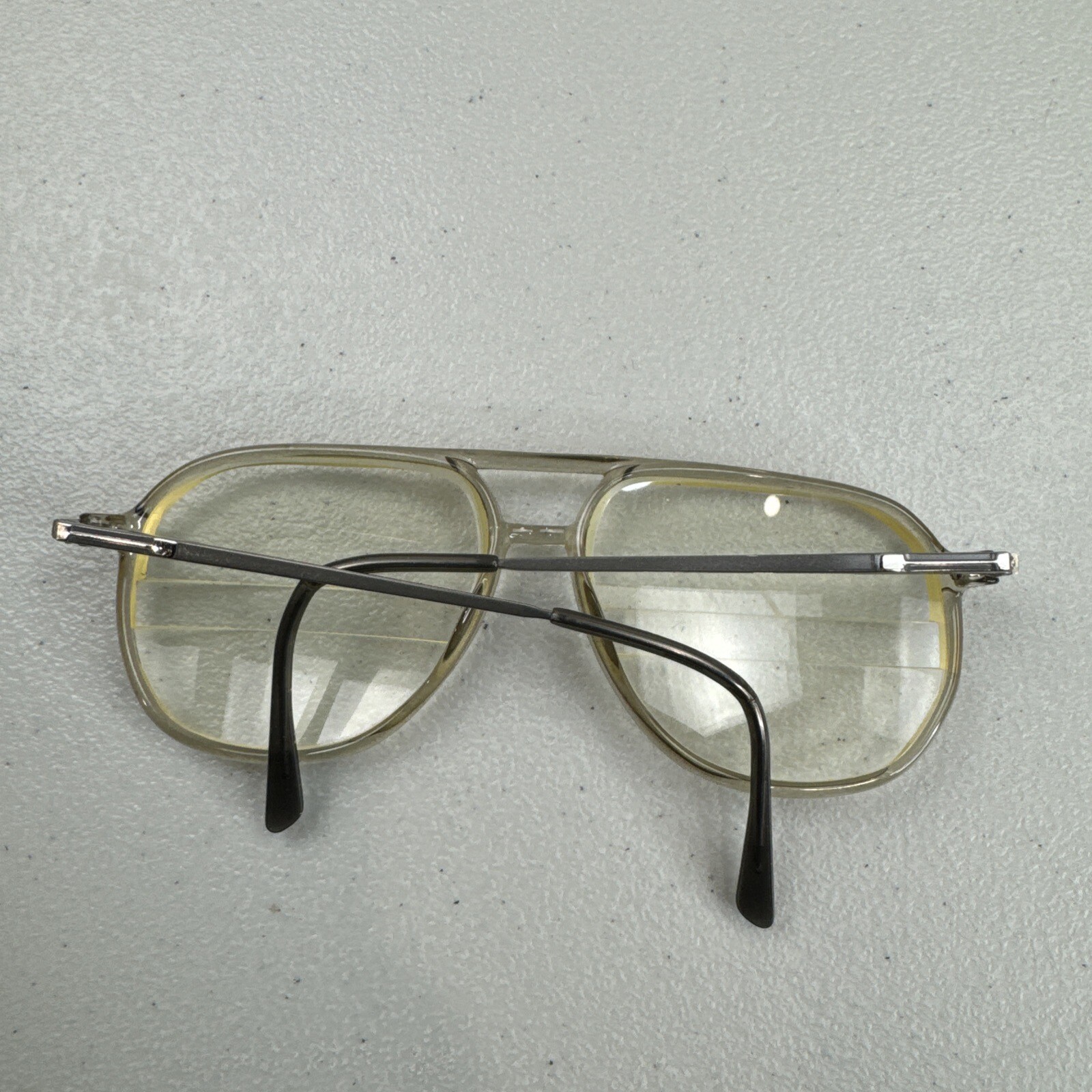 Vintage Aviator Glasses Frames Sadie Made In Italy - Gem