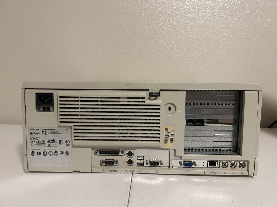 Vintage Retro Dell Optiplex GXa Windows 98 Desktop Computer Pentium 2 ...