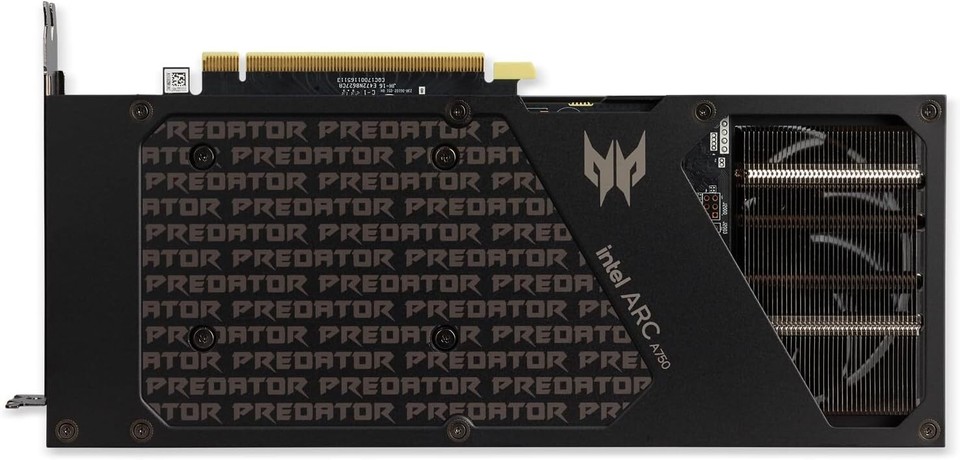 Acer Predator BiFrost Arc A750 GPU Intel OC DP.Z35WW.P01 Good Condition ...