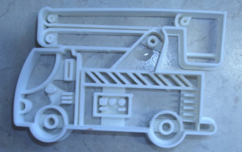 BUCKET TRUCK WORK BOOM VEHICLE ELECTRIC HYDRAULIC LIFT COOKIE CUTTER ...