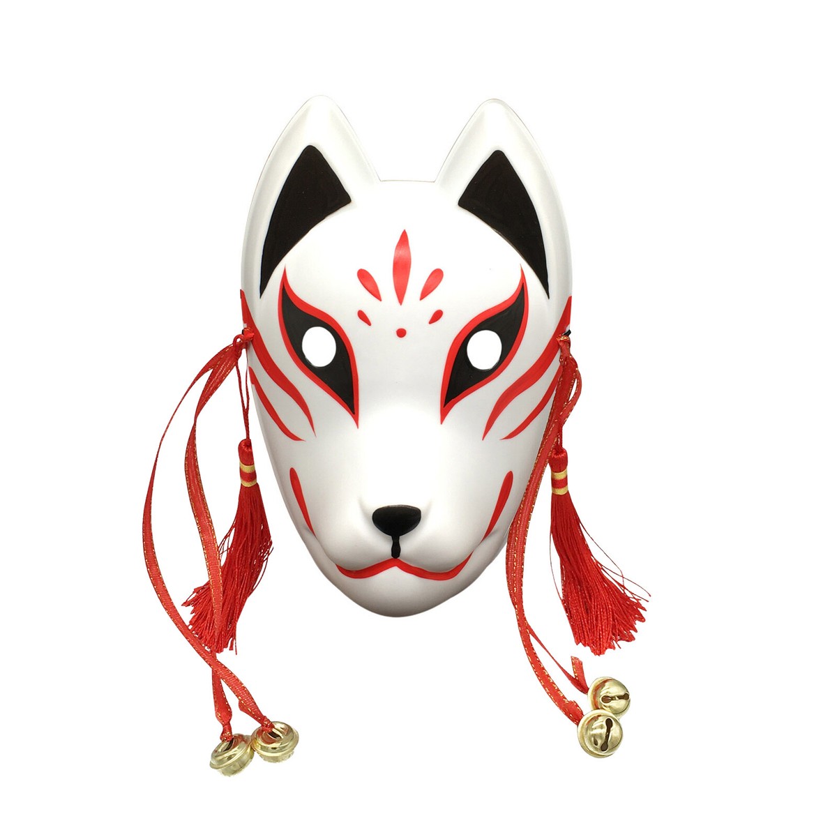 Japanese Fox Mask Anime 1pc Fox Hanfu Nine Tailed Fox Goblin Mask