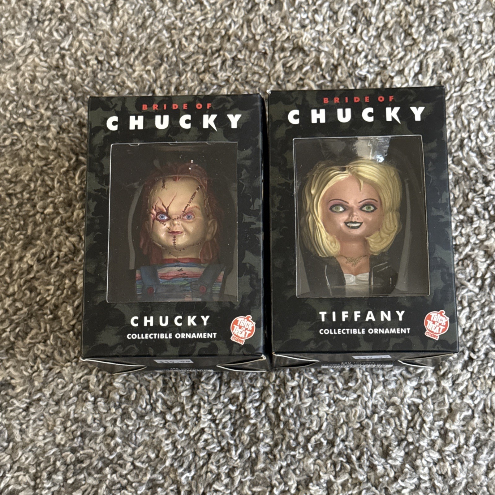 Holiday Horrors Bride of Chucky Tiffany/Chucky Ornament Trick or Treat ...