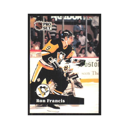 1991 Pro Set Ron Francis Pittsburgh Penguins #188 | eBay