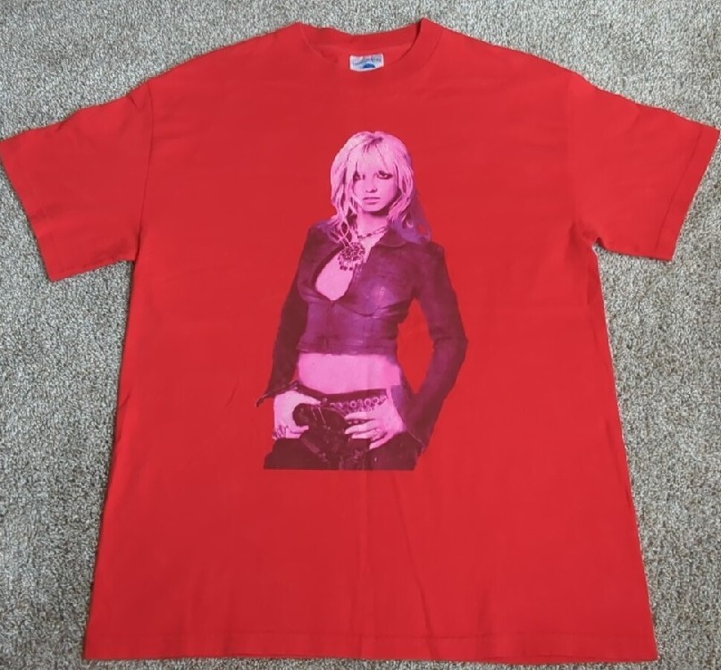 Vintage Britney Spears 2001 The Britney Tour T-Shirt … - Gem