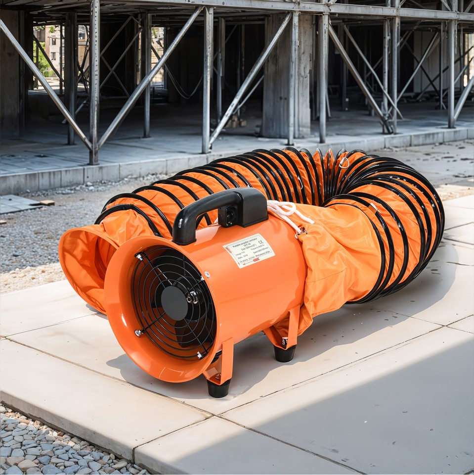 Portable Explosion-proof 230W Extractor 110V Ventilator Exhaust Fan w ...