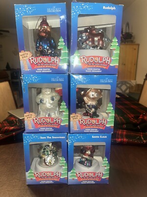 Rudolph the Red Nosed Reindeer & Island Of Misfit Toys Complete Set Of ...