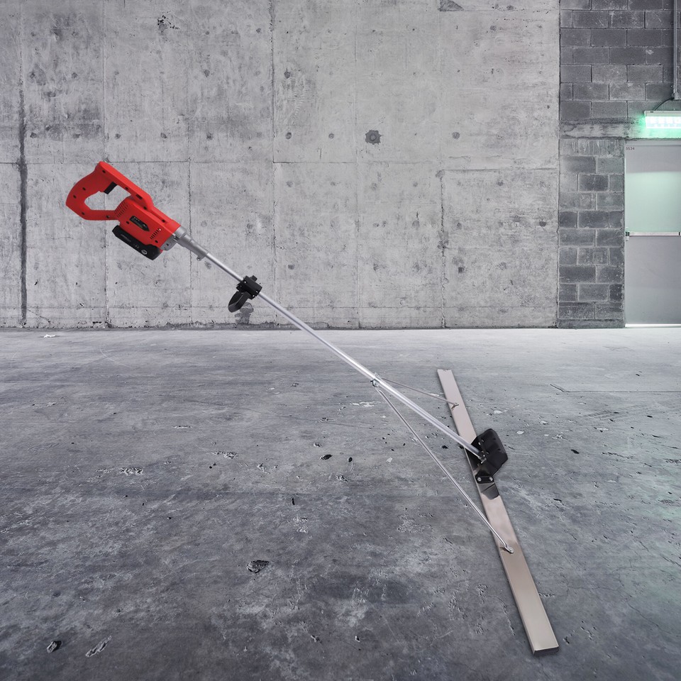 Battery Powered Concrete Surface Vibratory Leveling Screed +1.5M ...