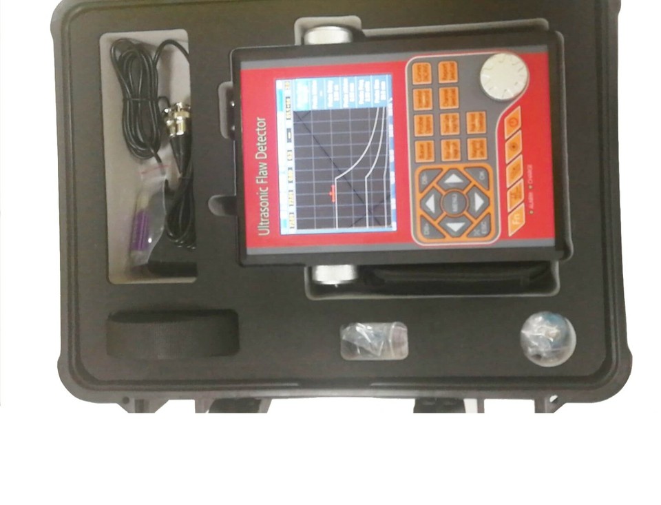 Portable Ultrasonic Flaw Detection NDT Flaw Detector Instrument with 0 ...