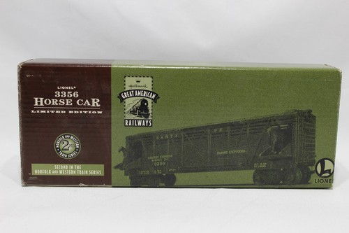 Lionel 3356 Operating Horse Car and Corral for sale online | eBay