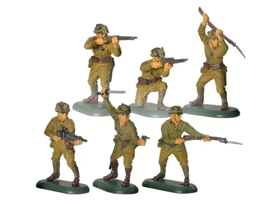 W. BRITAINS TOY SOLDIERS 17829 WWII JAPANESE INFANTRY 48 Piece ...