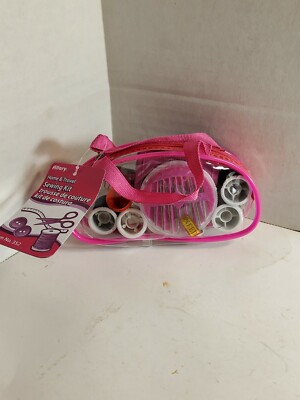 ALLARY No.352 HOME & TRAVEL SEWING KIT - PINK TRIM CASE | eBay