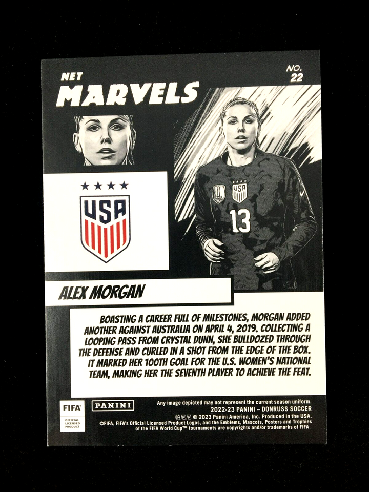 Alex Mrogan 2022-23 Donruss FIFA Soccer Net Marvels SILVER INSERT SP ...