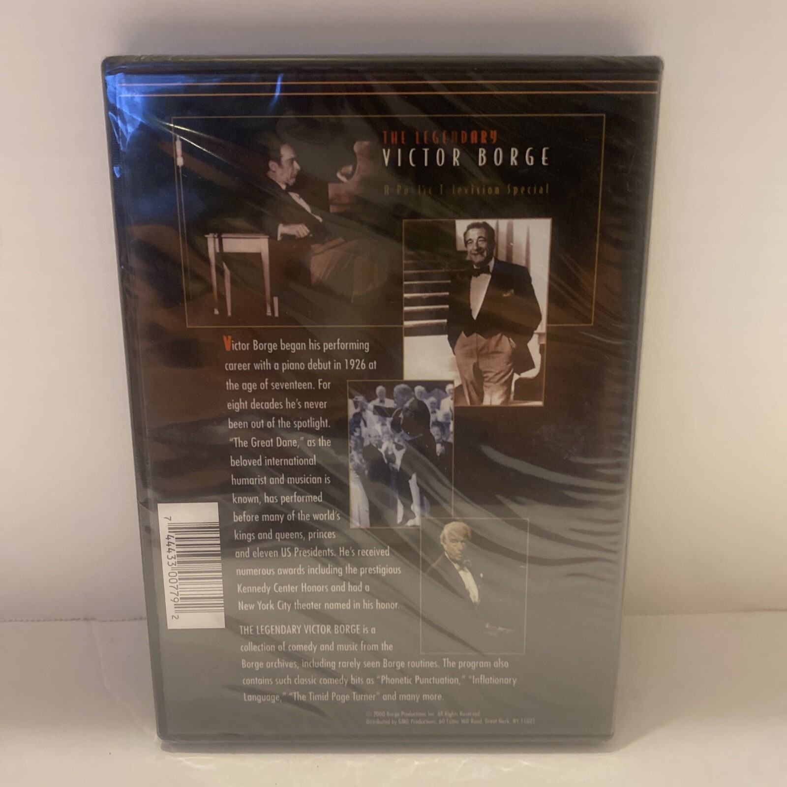 THE LEGENDARY VICTOR BORGE DVD, COLLECTION OF COMEDY & MUSIC, ARCHIVES ...