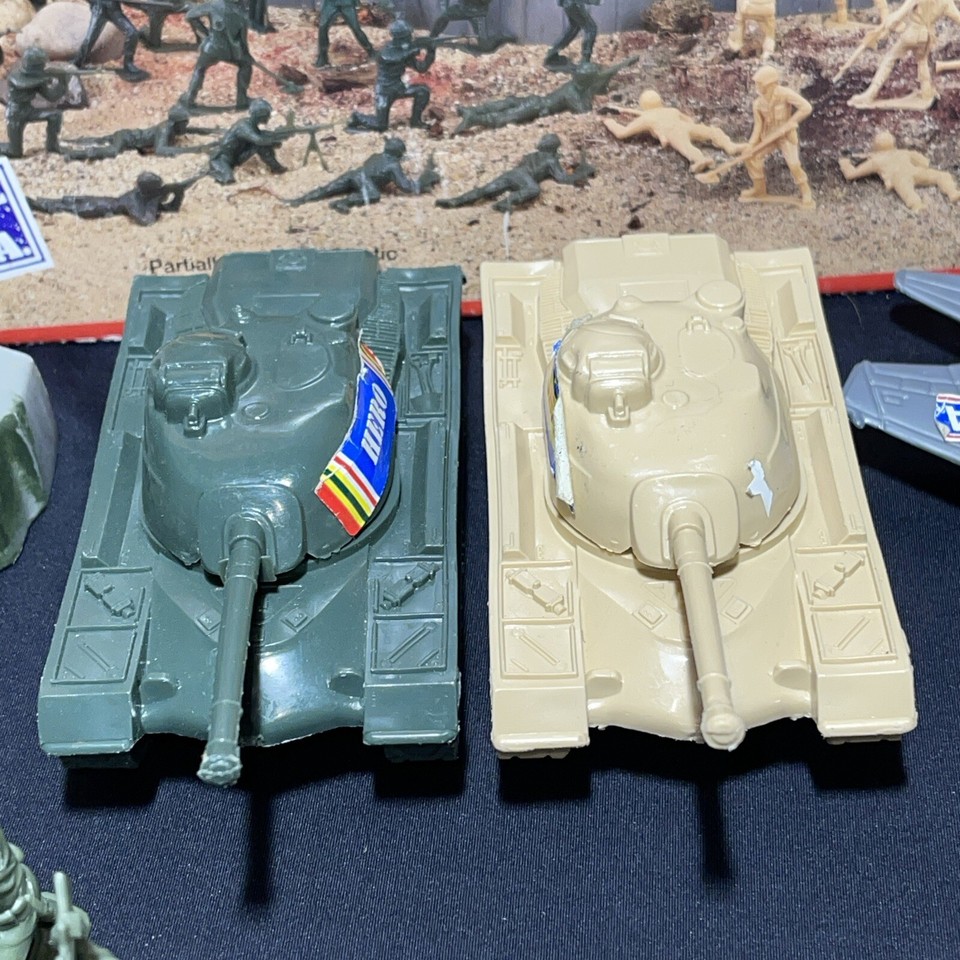 Vintage Tim Mee Toy 5740 Army Battle Mountain Playset 1980s USA | eBay
