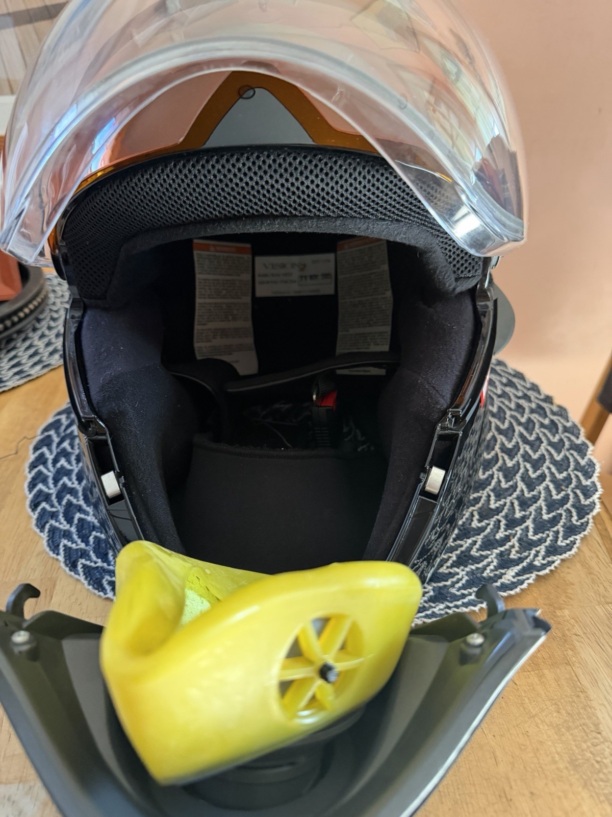 Skidoo bombardier bv2s advanced tec Helmet DOT Certified - Black SIZE ...