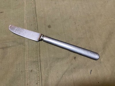 ORIGINAL WWII US ARMY "US" MESS KIT KNIFE UTENSIL | eBay