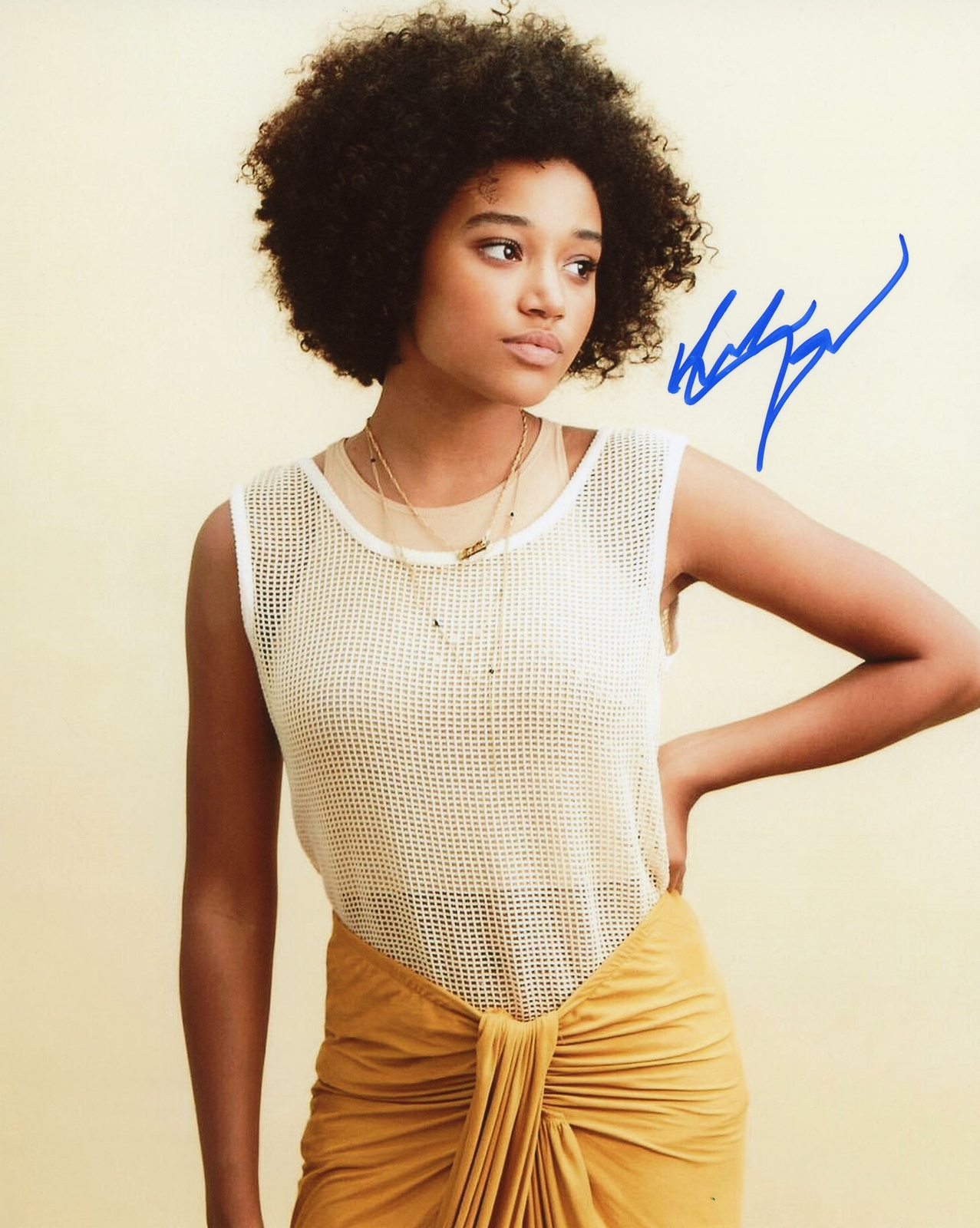 Amandla Stenberg "The Hate U Give" AUTOGRAPH Signed 8x10 Photo ACOA | eBay
