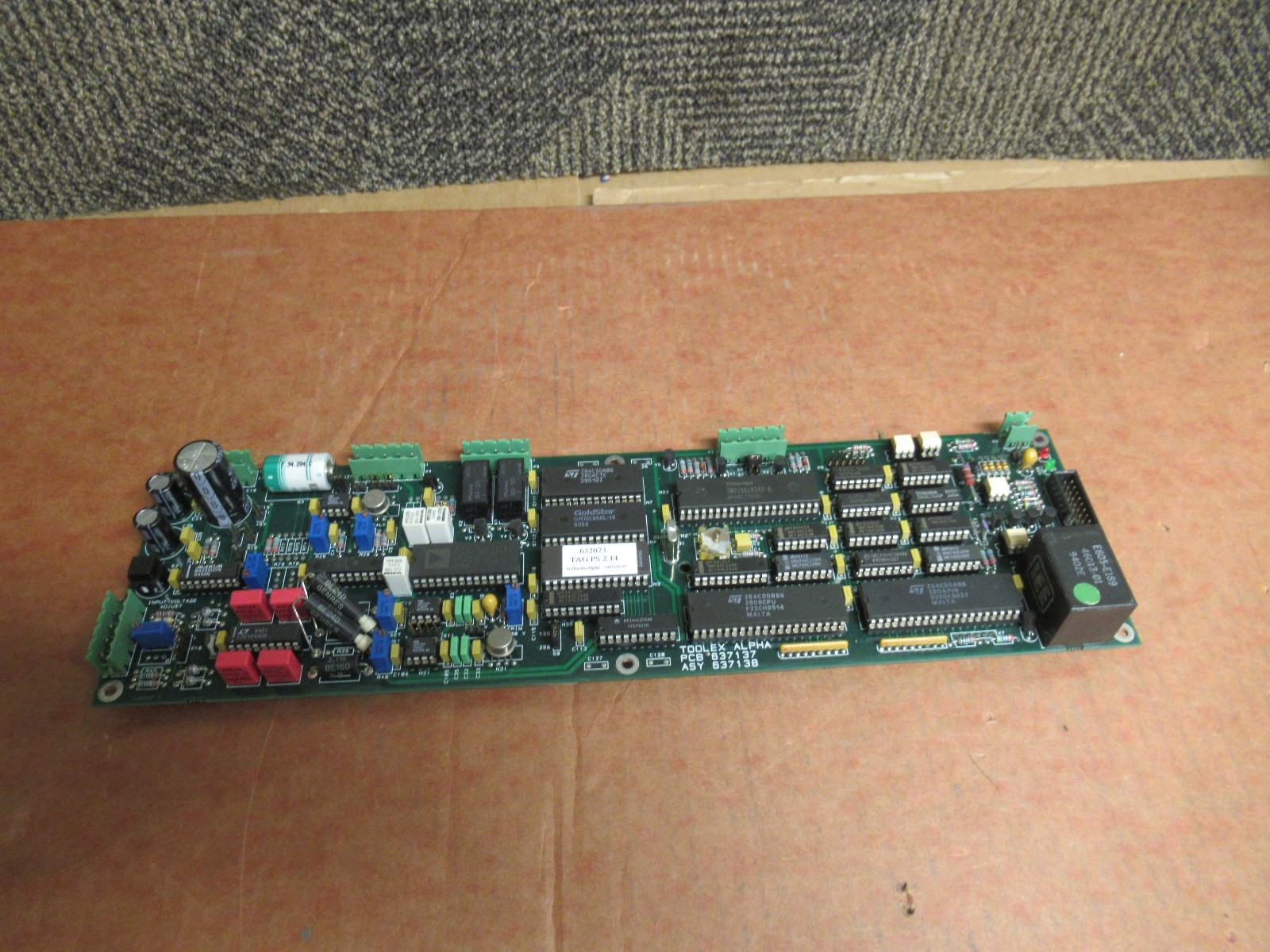 TOOLEX ALPHA CIRCUIT BOARD PCB 637137 ASY 637138 | eBay