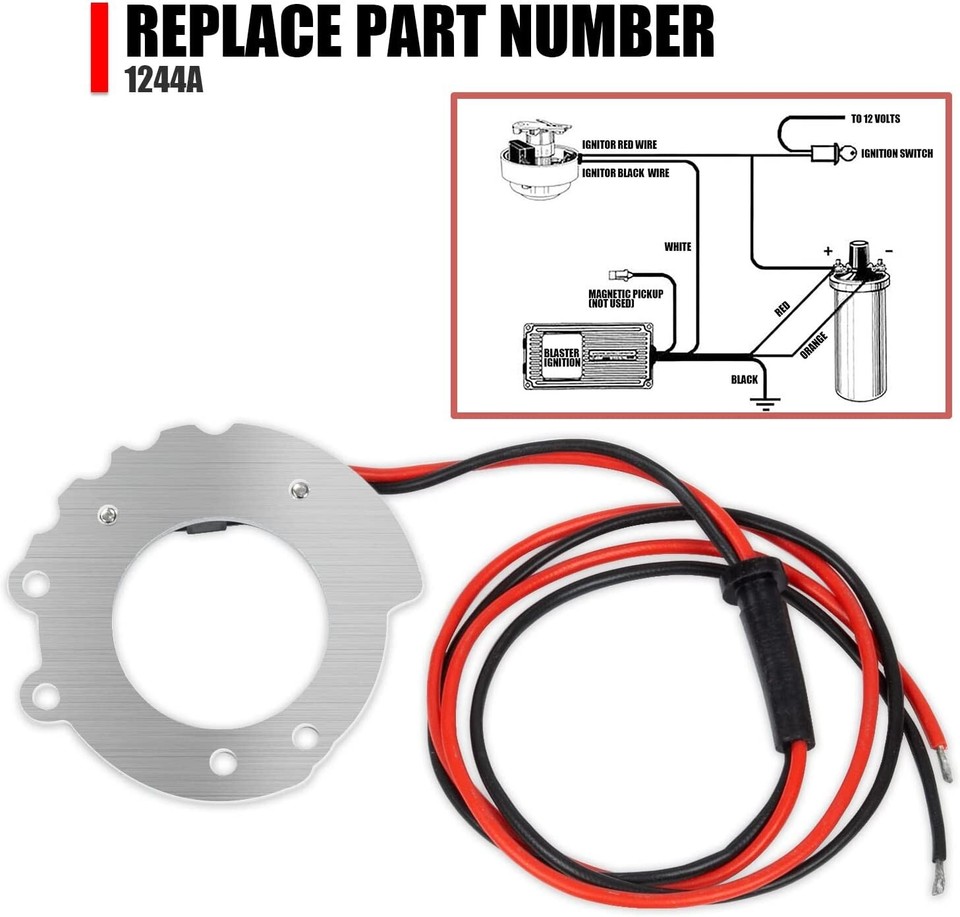 Electronic Ignition Conversion Kit For Tractors 8N 4 Cylinder Series ...