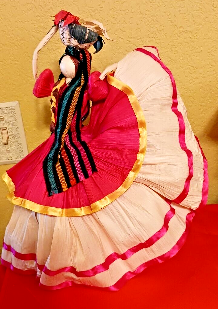 PRETTY/COLORFUL/FESTIVE 13.5" TALL CINCO DE MAYO MEXICAN DANCING CORN ...