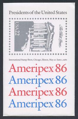 Dealer Dave Stamps US 1986 #2216-19 AMERIPEX 86 SET, COMPLETE, MNH ...