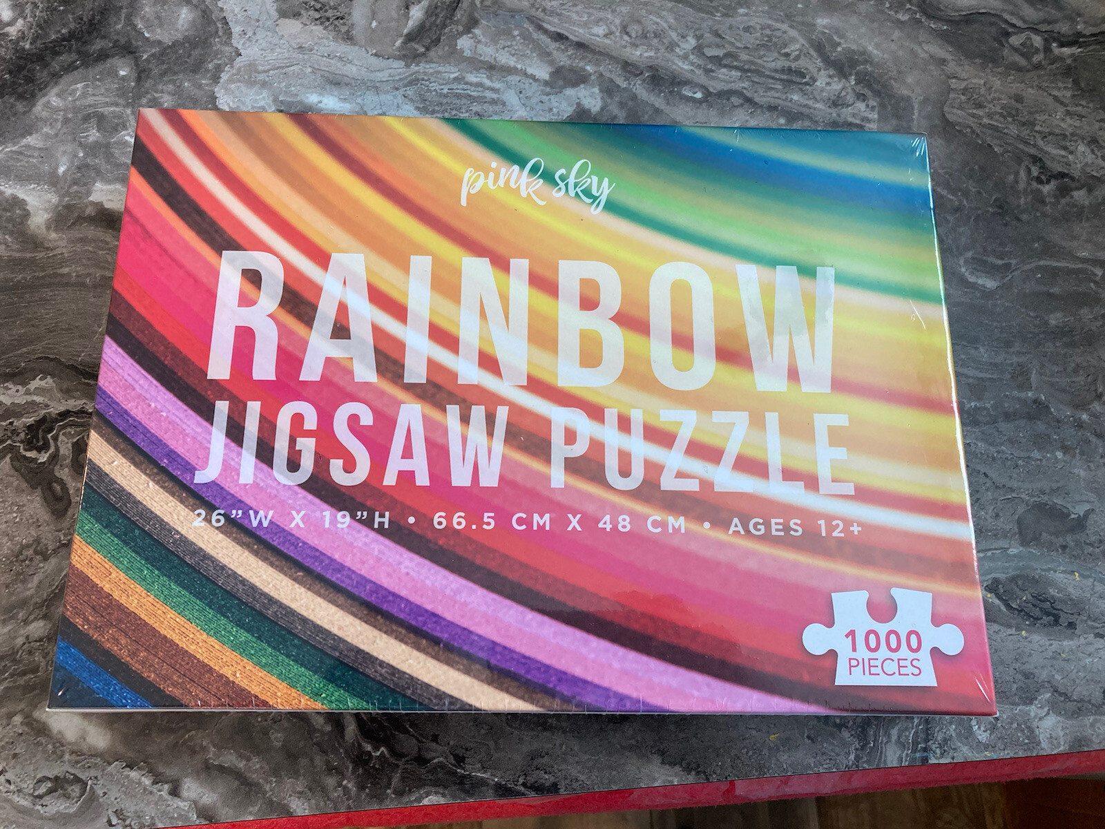 Rainbow Jigsaw Puzzle by Pink Sky 1000 Piece NEW 2020 XG0759RR-MUA ...