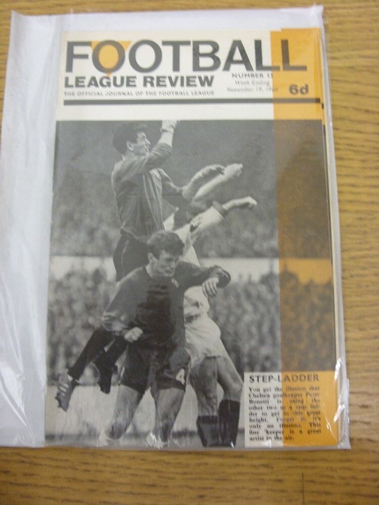 19/11/1966 Football League Review Magazine: Volume 1 Number 13. If this ...