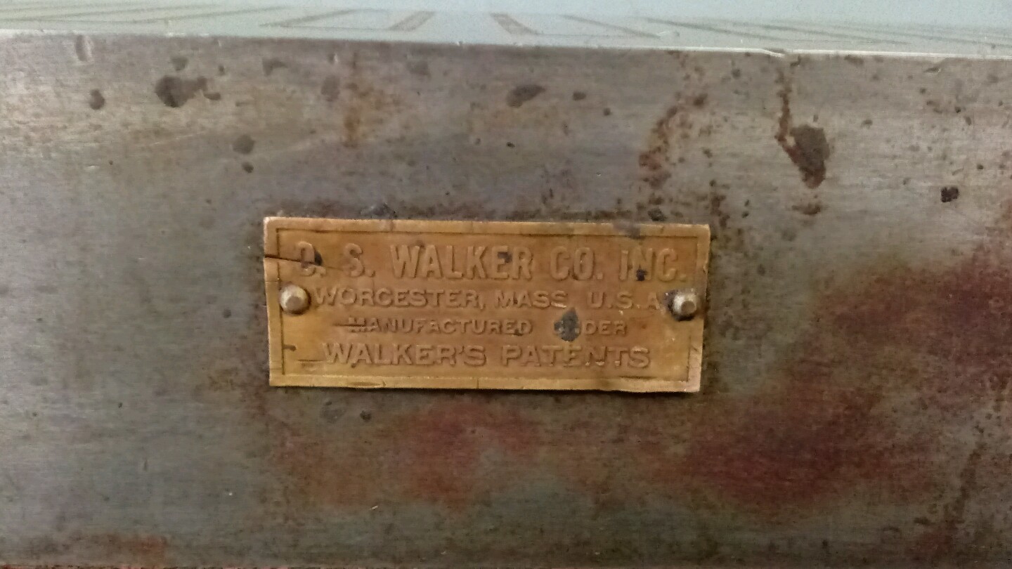 os walker magnetic chuck 8in.x24in. | eBay