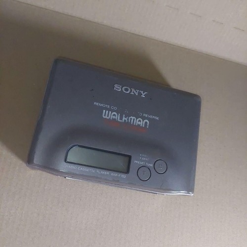 Junk SONY Cassette Walkman WM-F702 Gray Silver | eBay