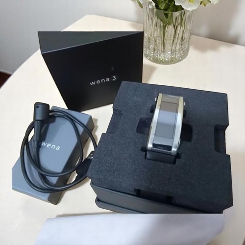 SONY wena3 Smart watch rubber black for iOS/Android Tested | eBay