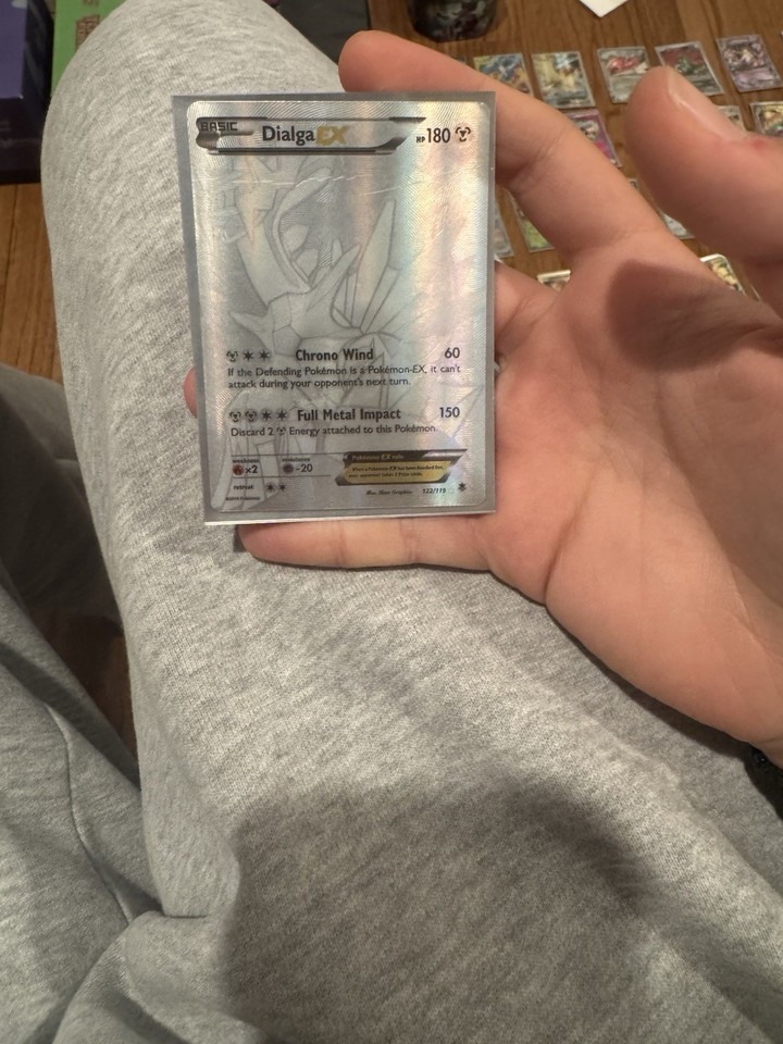 POKEMON card Lot + Silver Dialga EX SR | eBay