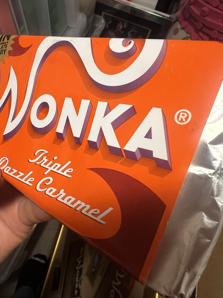 Charlie & The Chocolate Factory 2005 Prop WONKA Bar Wrapper And Foil | eBay