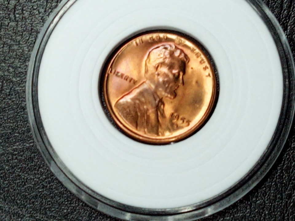 Uncirculated 1955 S Lincoln Red Cent Toned | eBay