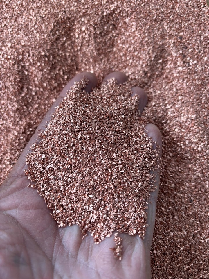 5 lb. 99.9% Pure Copper Shavings Grains Chop Grain Casting Smelting ...