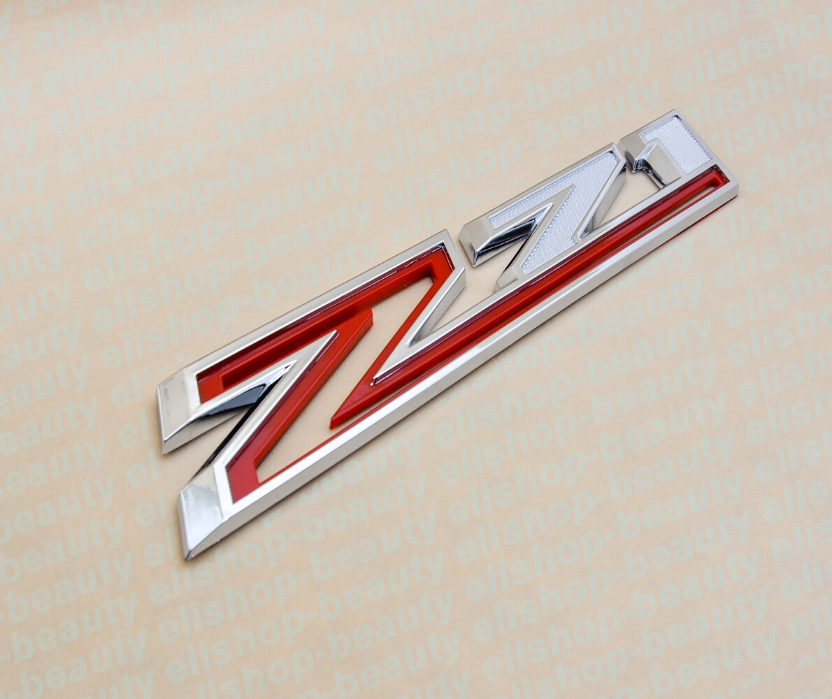 2PCS Chrome 2019-2023 Chevrolet Silverado Z71 Emblem Badge 84632695 ...