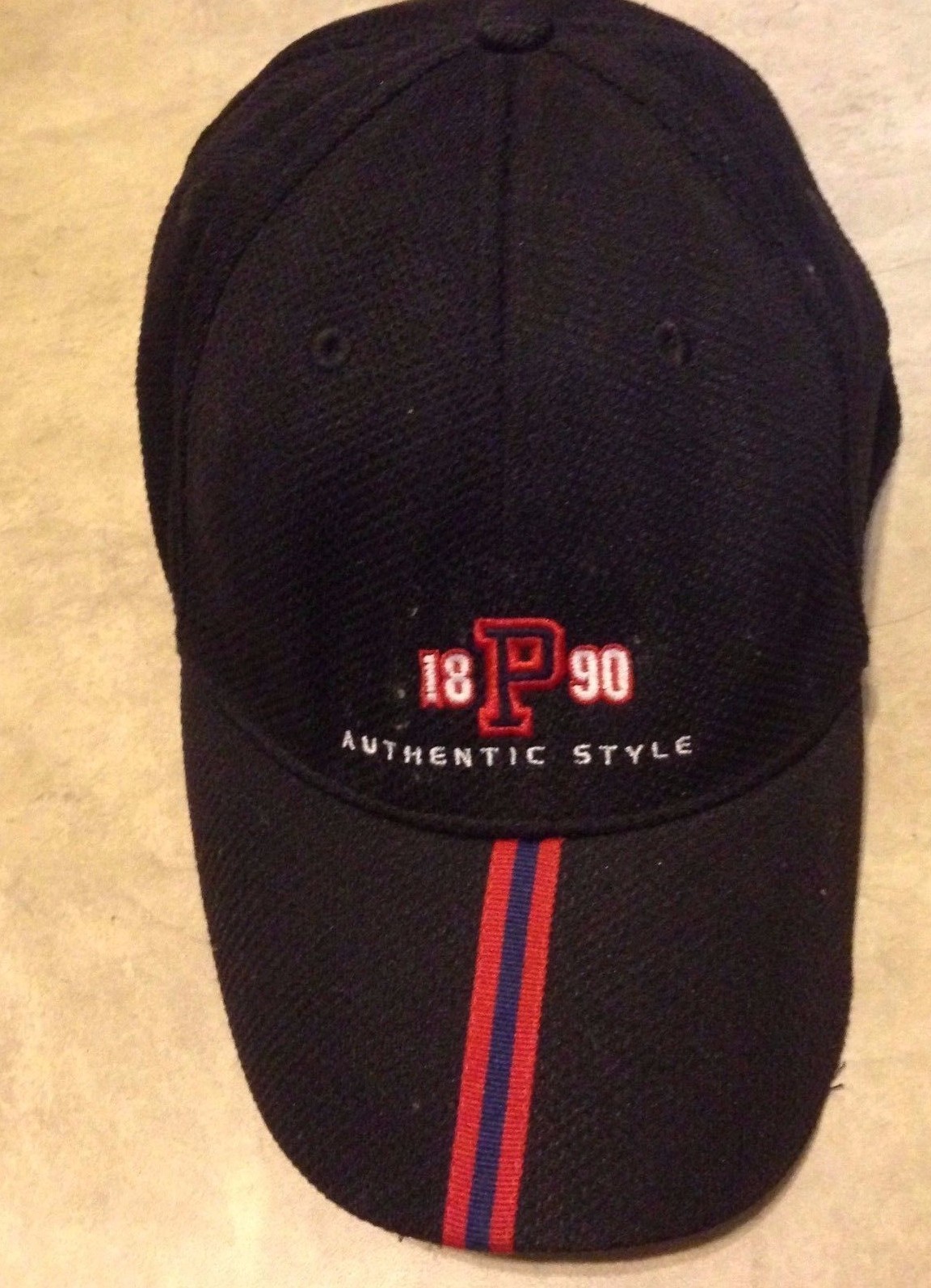 Vintage US Polo Ralph Lauren 1890 P Authentic Style Baseball Cap Hat ...
