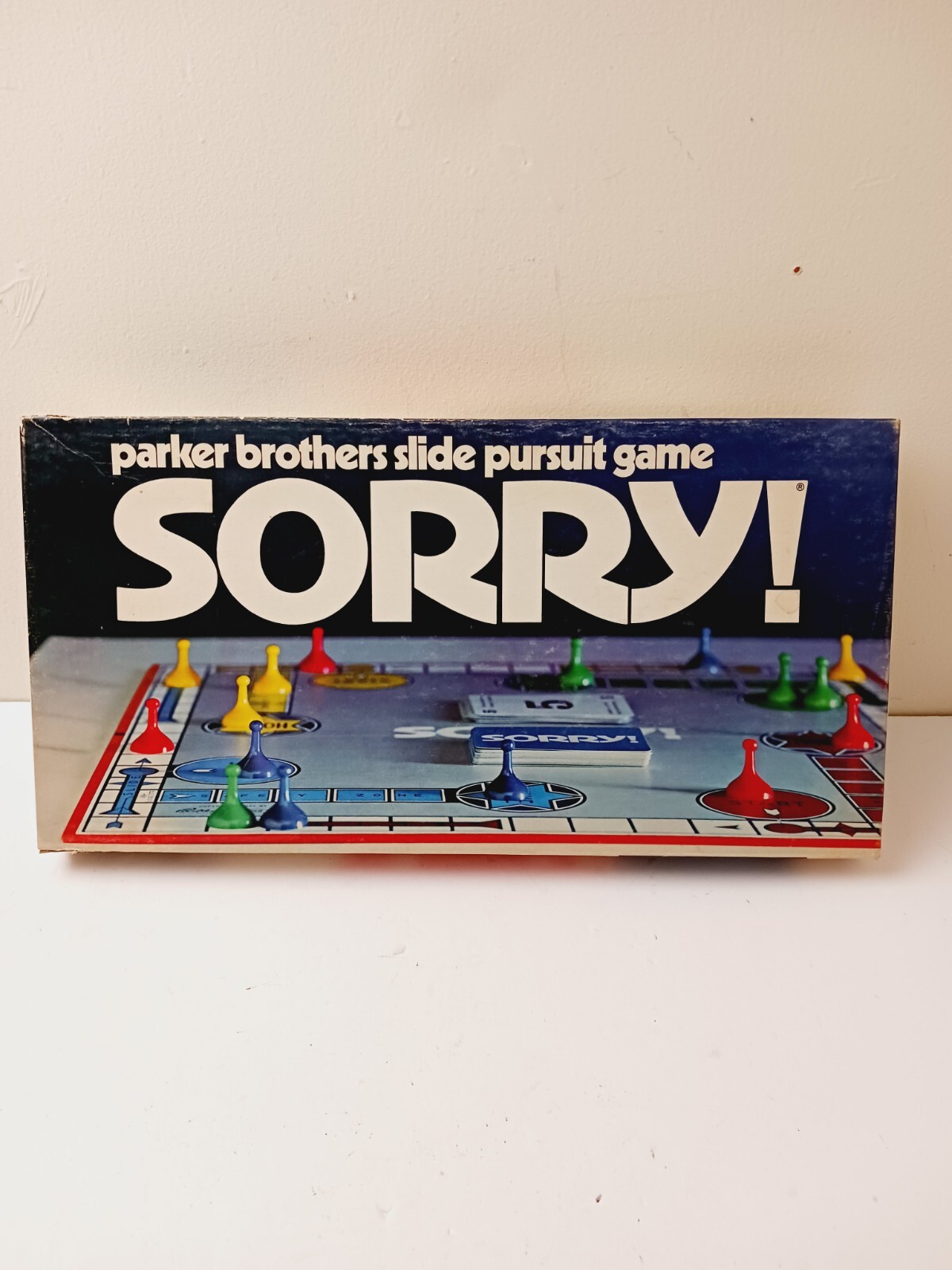 Vintage 1972 Parker Brothers Sorry! Slide Pursuit Board Game Complete ...