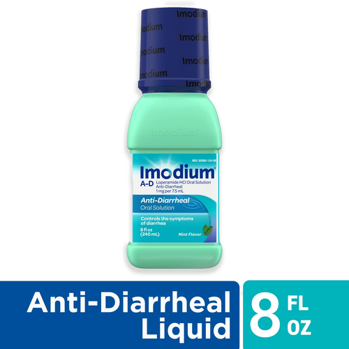 A-D Liquid Anti-Diarrheal Medicine, Mint Flavor, 8 Fl. Oz 7445009565588 ...