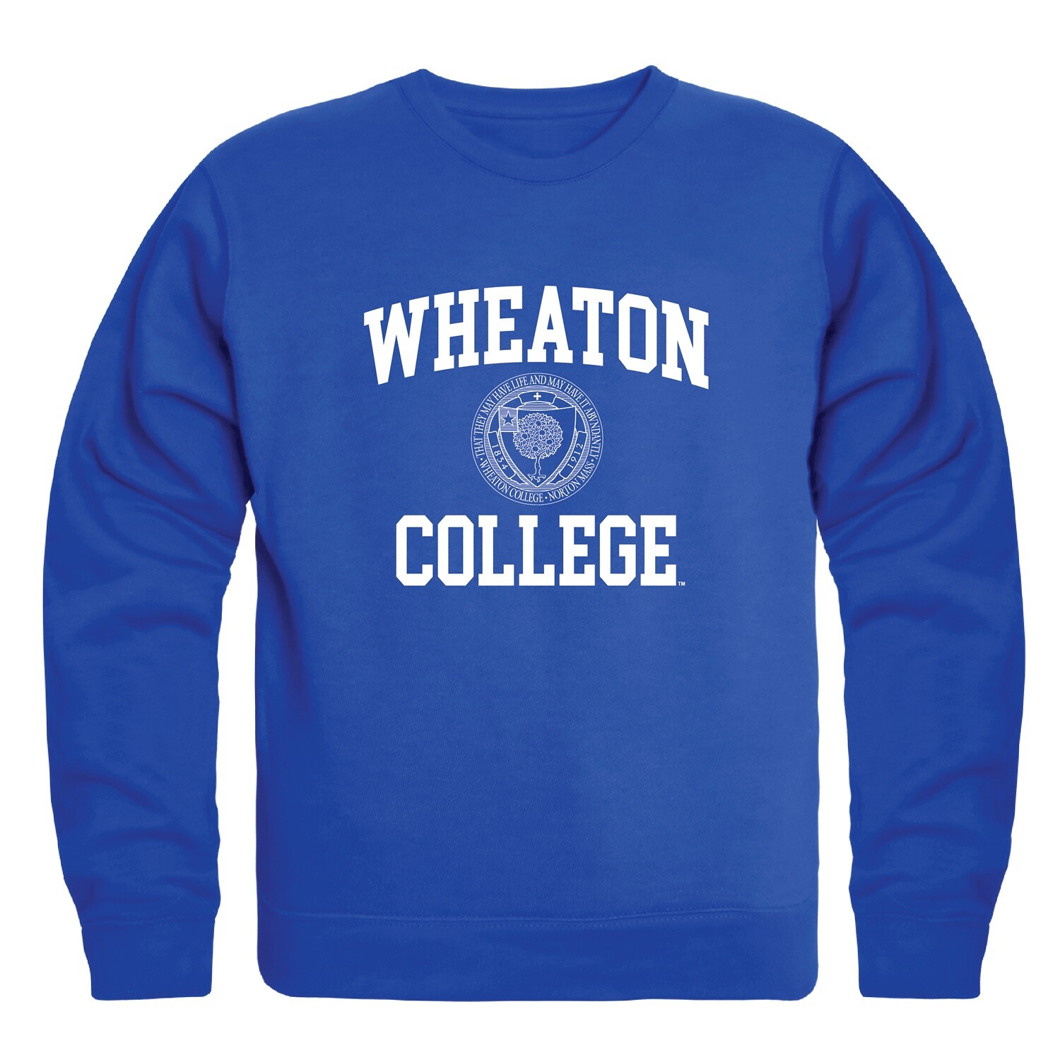 Wheaton College Lyons Seal Crewneck Sweatshirt Sweater | eBay