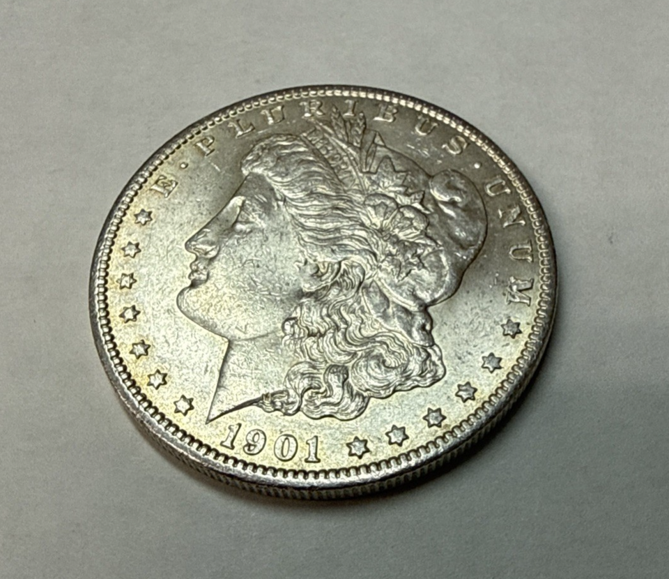 MORGAN SILVER DOLLAR 1901 O MINT 90% SILVER NICE! | eBay