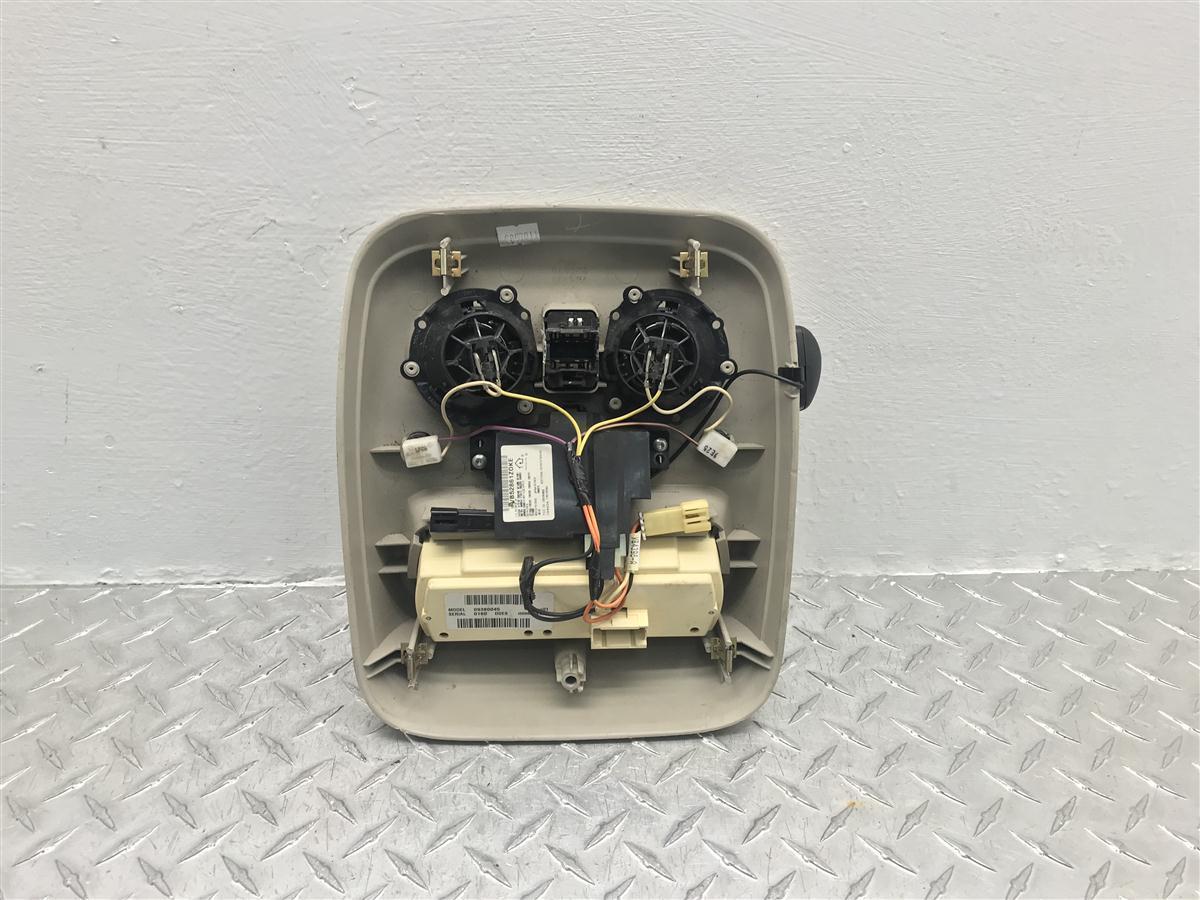 02 GMC YUKON XL 1500 2500 OVERHEAD CONSOLE WITH TEMP CONTROL TAN OEM ...