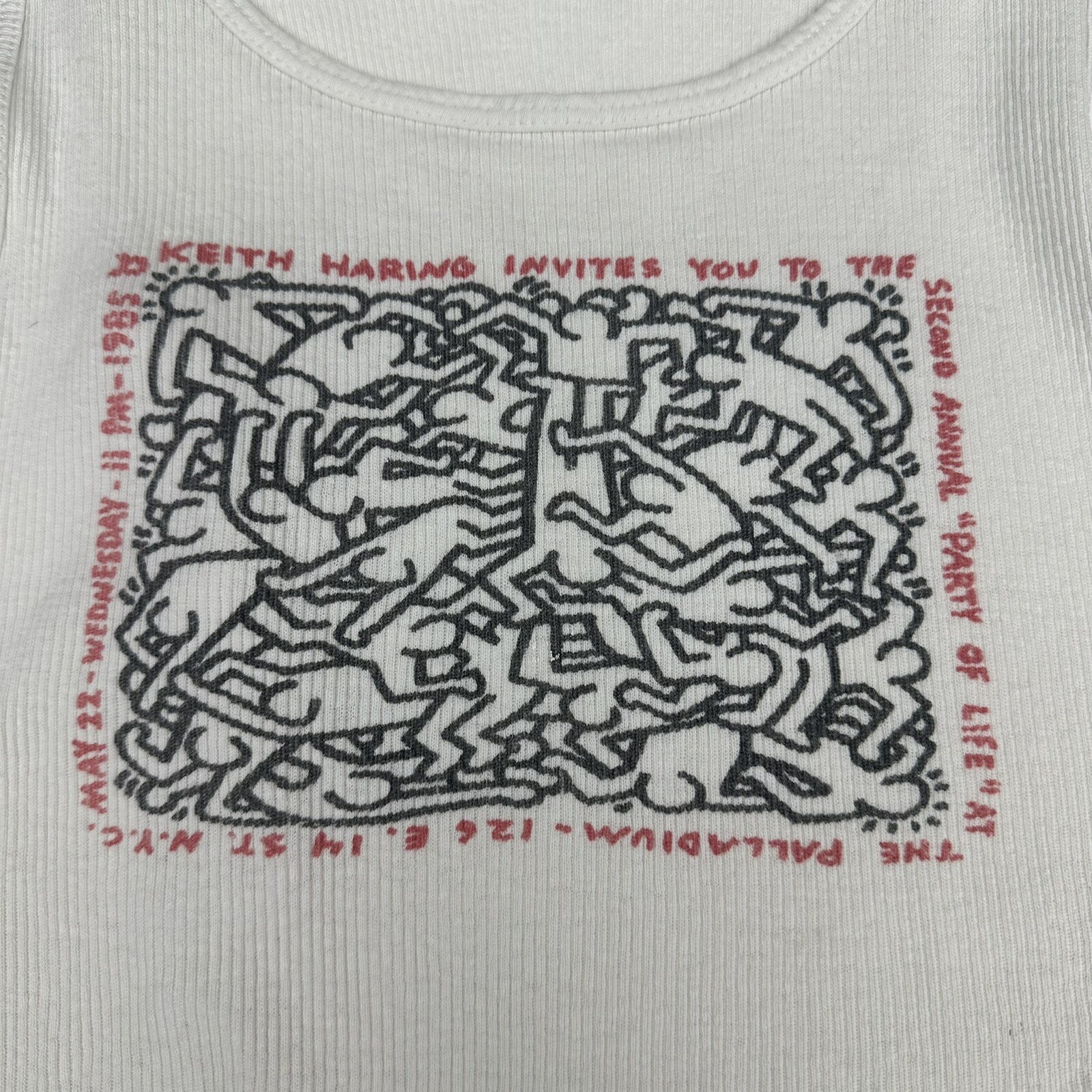 Keith Haring Party of Life Palladium NYC 1985 Invite … - Gem