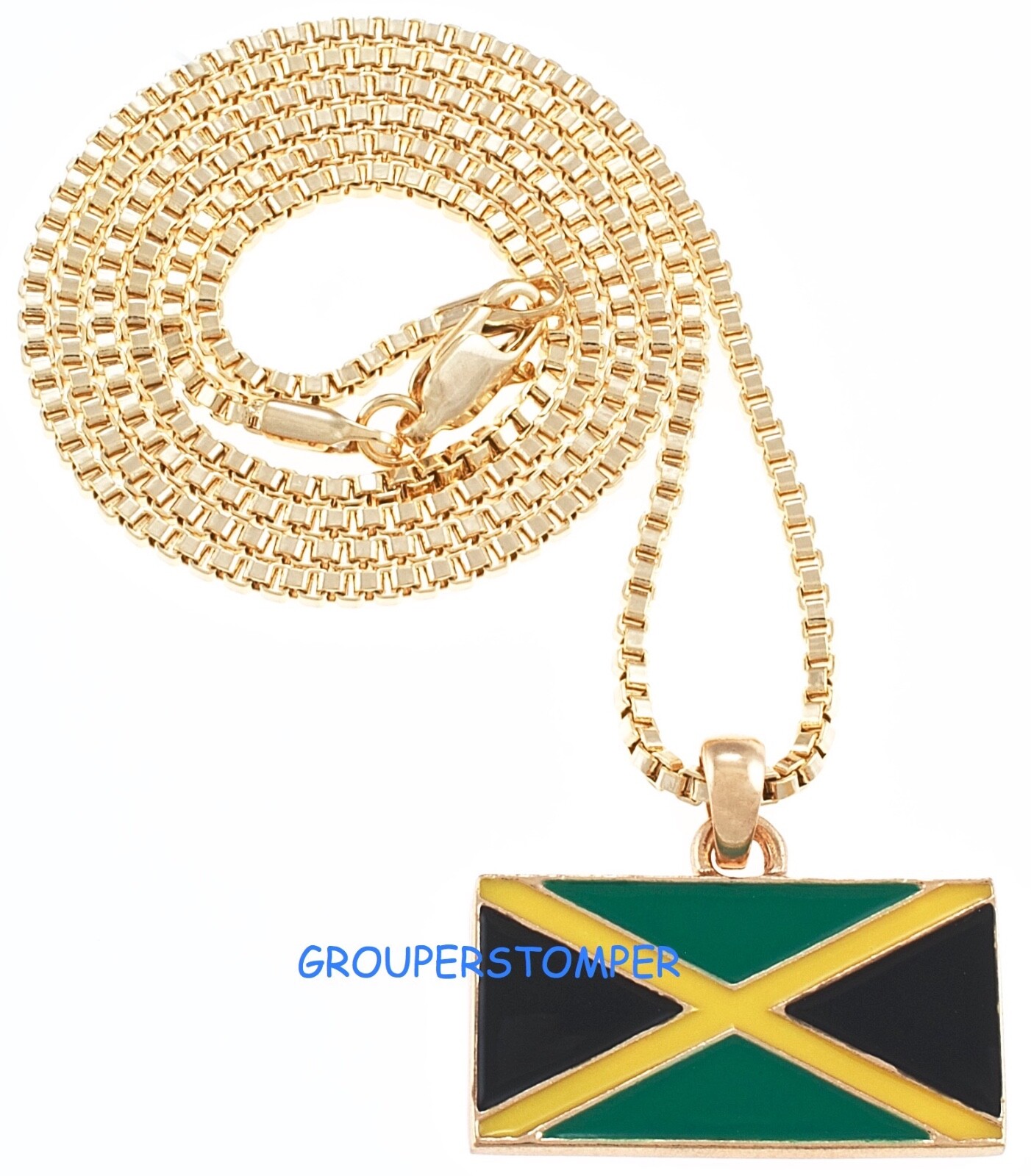 Jamaica Pendant with 26 Inch Long Wood Bead Necklace | eBay